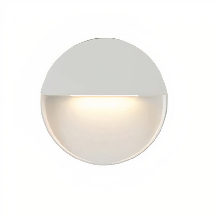 UOW-LOOP-WH/BLK-3CCT LOOP Round Exterior LED Wall Light – UGE Lighting